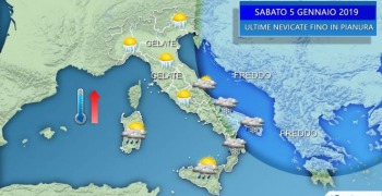 Torna l'anticiclone delle Azzorre sulla Penisola breve pausa del GELO - Meteo Roma - Abruzzo24ore