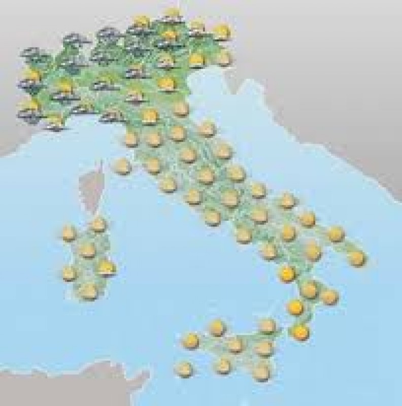Il tempo domani: piogge al nord nuvole e sole centro sud - Meteo - Abruzzo24ore
