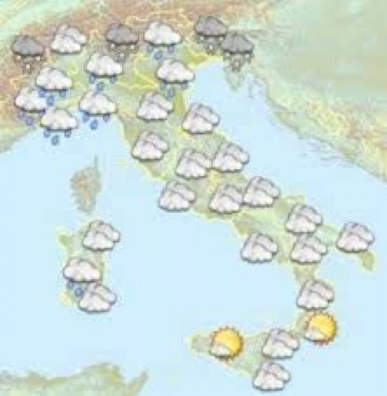 Il tempo, fine settimana con nuvole e temporali, meglio al sud - Meteo - Abruzzo24ore