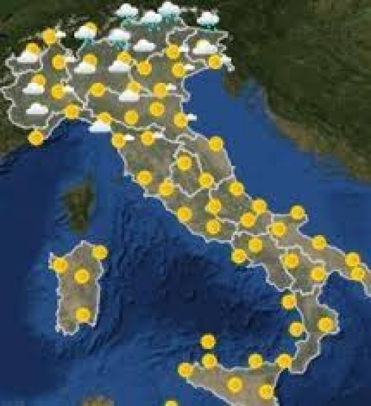 Il tempo: domani nuvole al nord, sole al centro sud - Meteo - Abruzzo24ore