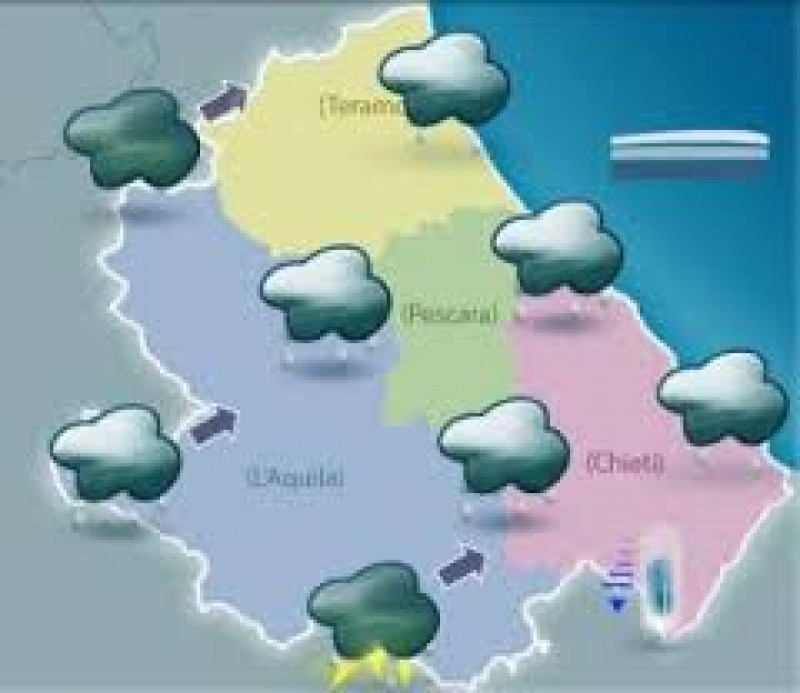 Il tempo domani, ancora nuvole e piogge sull'Italia - Meteo - Abruzzo24ore