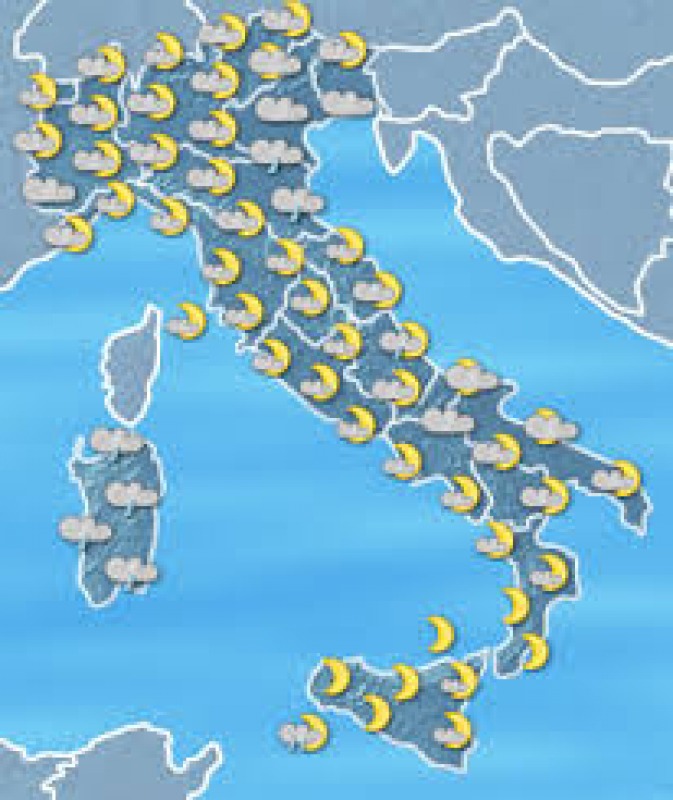 Il tempo: domani cielo limpido, in serata nuvole e pioggia al Sud - Meteo - Abruzzo24ore