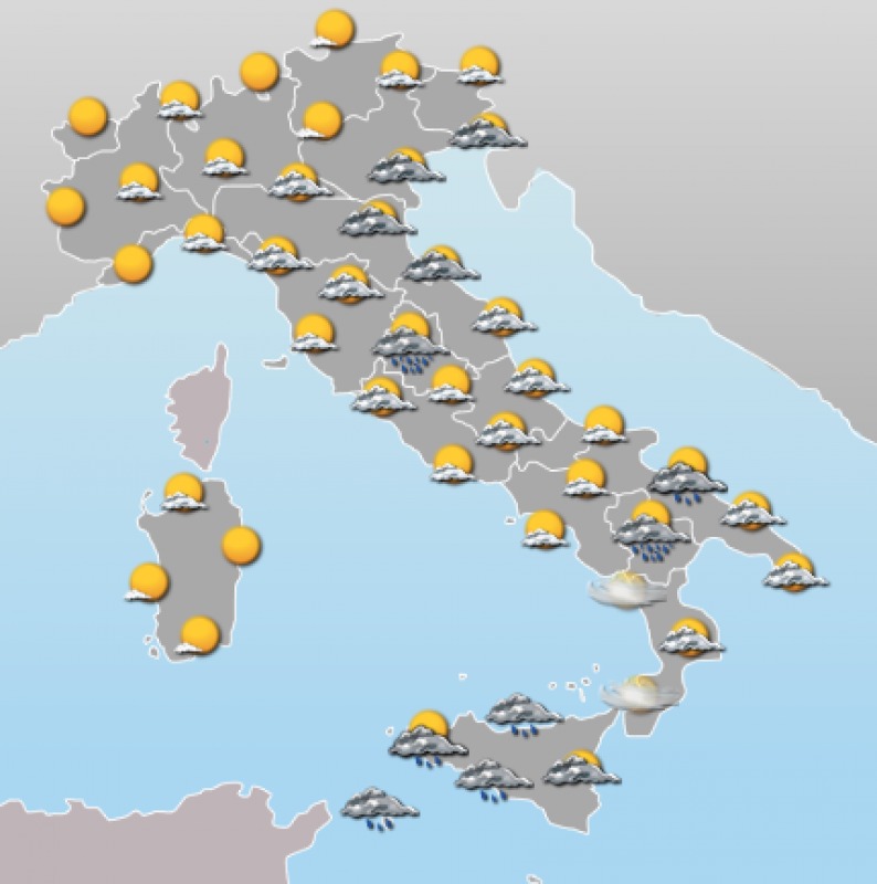 Il tempo: settimana di nuvole e piogge - Meteo - Abruzzo24ore