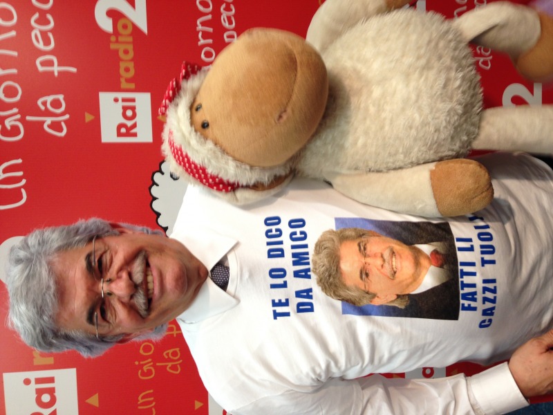 Razzi a Radio2: "Sono famoso nel mondo in Cina e a Dubai mi riconoscono ...