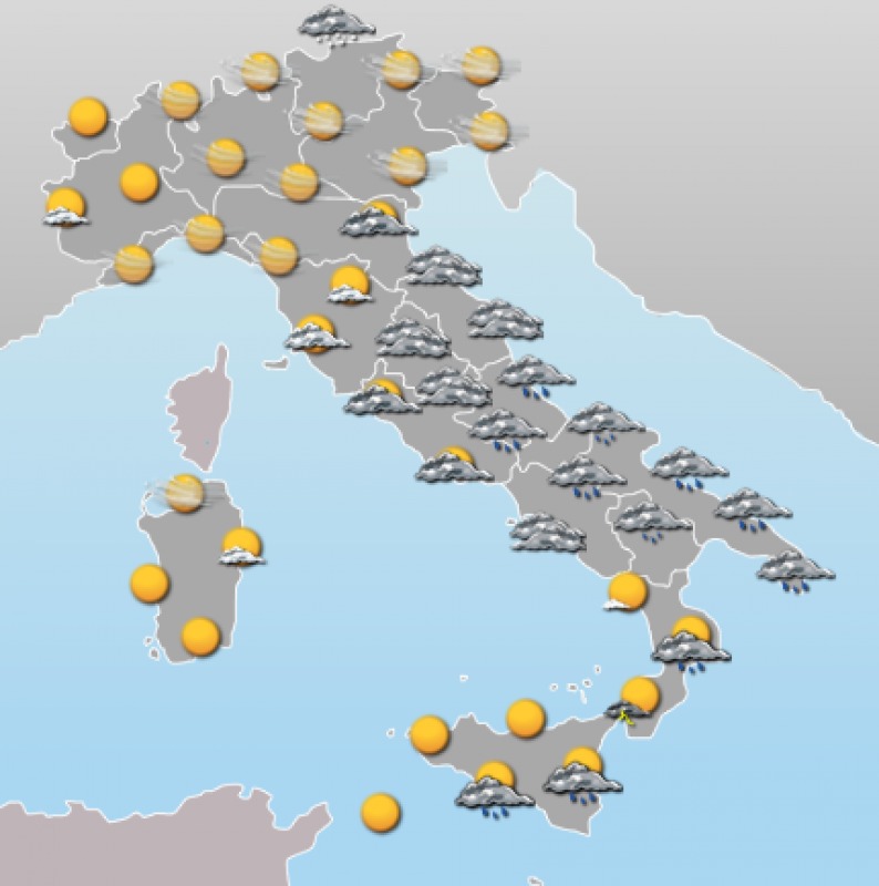 Il tempo, nuvolosità e pioggia per tutta la settimana - Meteo ... Il tempo, nuvolosità e pioggia per tutta la settimana - Meteo ...