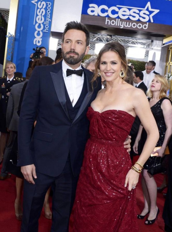 Jennifer Garner Becca Ben Affleck con la Bambinaia e lo Caccia di Casa ...