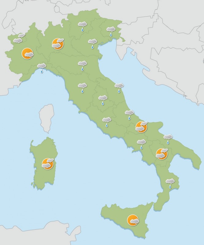 Ponte del 25 aprile, tempo variabile con pioggia e neve in alta quota a ... Ponte del 25 aprile, tempo variabile con pioggia e neve in alta quota a ...