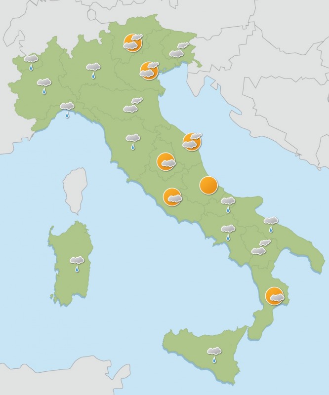 Inizio di Aprile all'insegna dell'instabilità, ritorno delle piogge a ... Inizio di Aprile all'insegna dell'instabilità, ritorno delle piogge a ...
