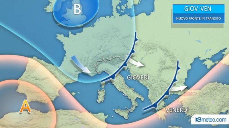 Bel tempo sulla Penisola, ma dura poco, da giovedì una perturbazione e ancora maltempo - Meteo ...