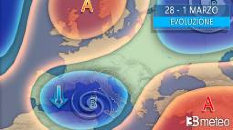 Fine febbraio ed inizio marzo, l'Italia sotto la morsa del maltempo con: Freddo pioggia e neve ...
