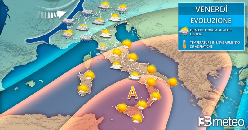 Perturbazione in discesa dal nord, nel week end tornano perturbazioni sulla Penisola - Meteo ...