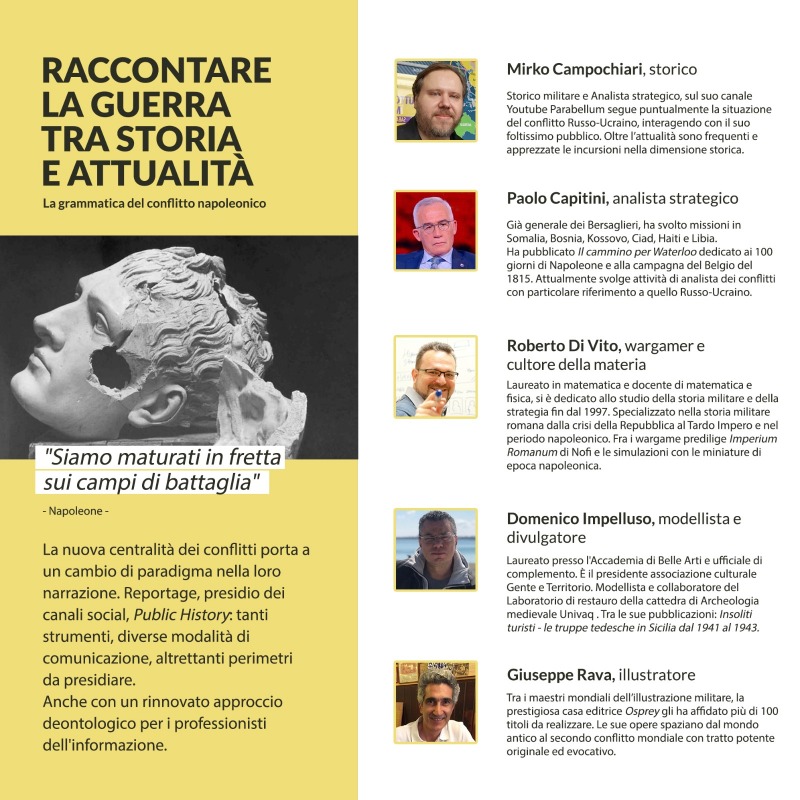 Raccontare la guerra tra storia e attualità sabato 17 giugno - Cultura ...