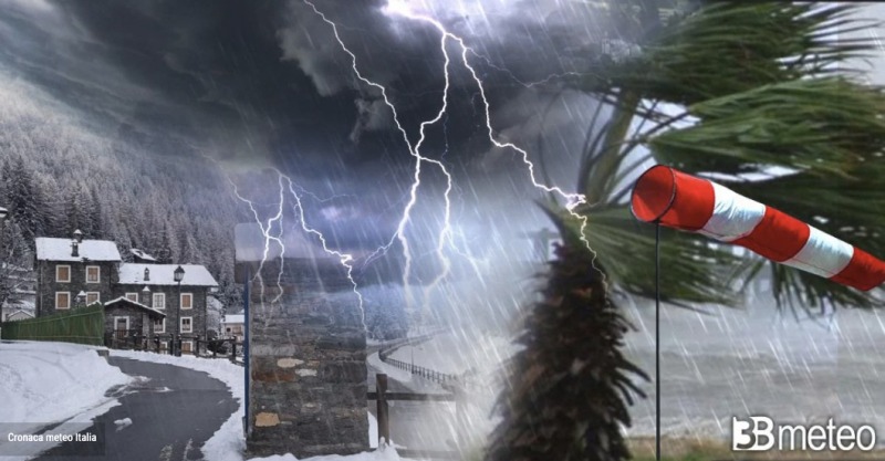 Maltempo in Italia: la tempesta Ciaran colpisce duramente con nubifragi, burrasche di vento e ...