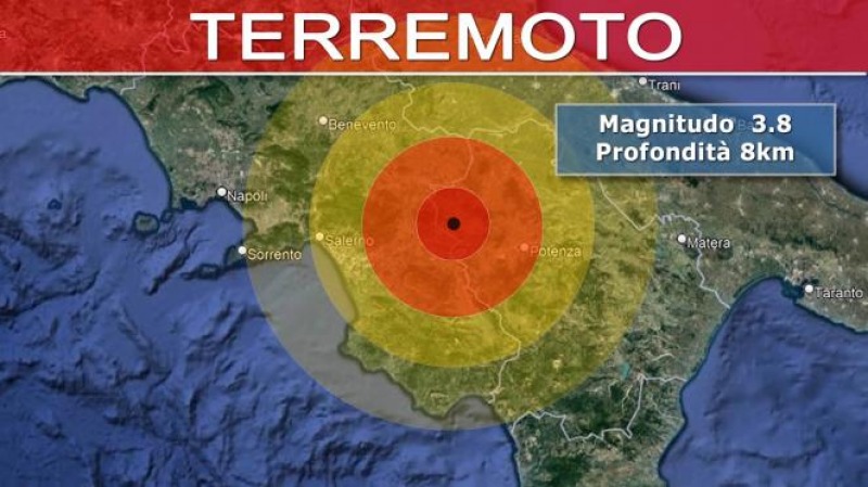 Terremoto di Magnitudo 3.8 tra Campania e Basilicata: Dettagli sull ...
