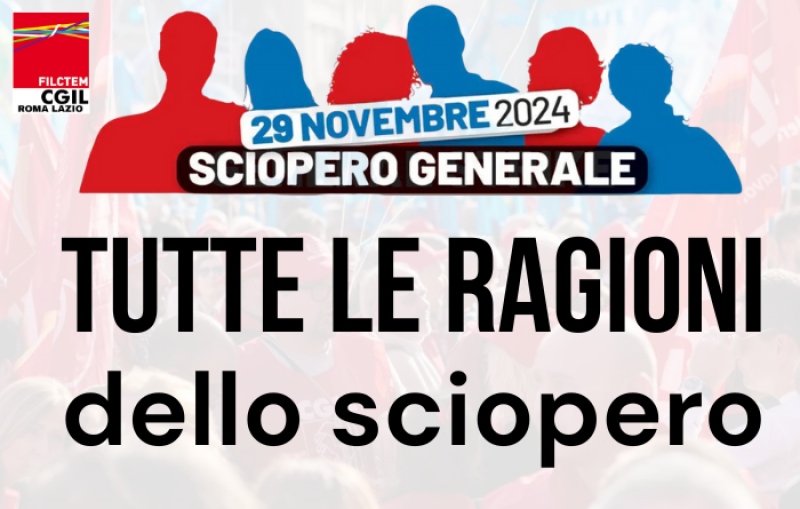 Sciopero generale del 29 novembre 2024: trasporti pubblici a rischio ...
