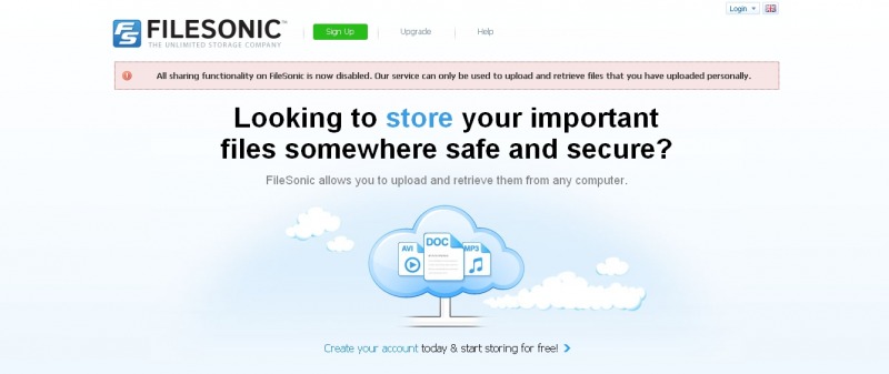 Filsonic riduce la libertà di condivisione. Dopo Megaupload chiude un ...